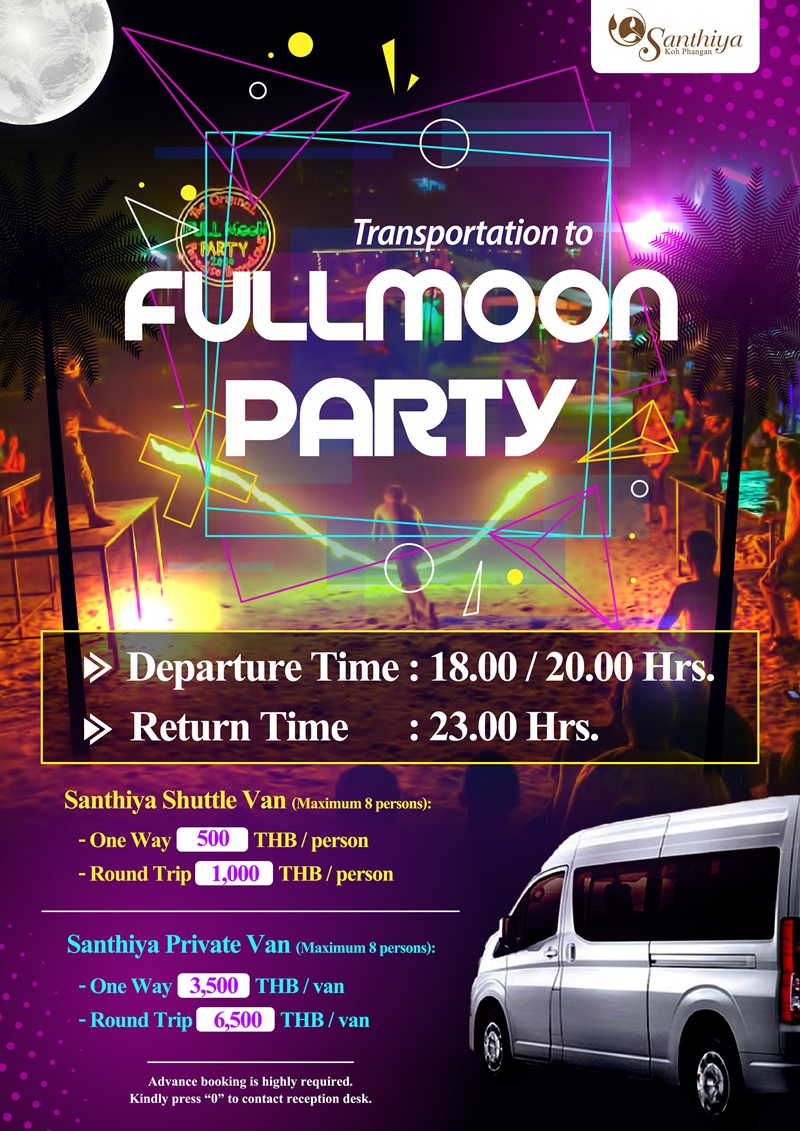 Phangan Full Moon Festival Party | Santhiya Resorts & Spas